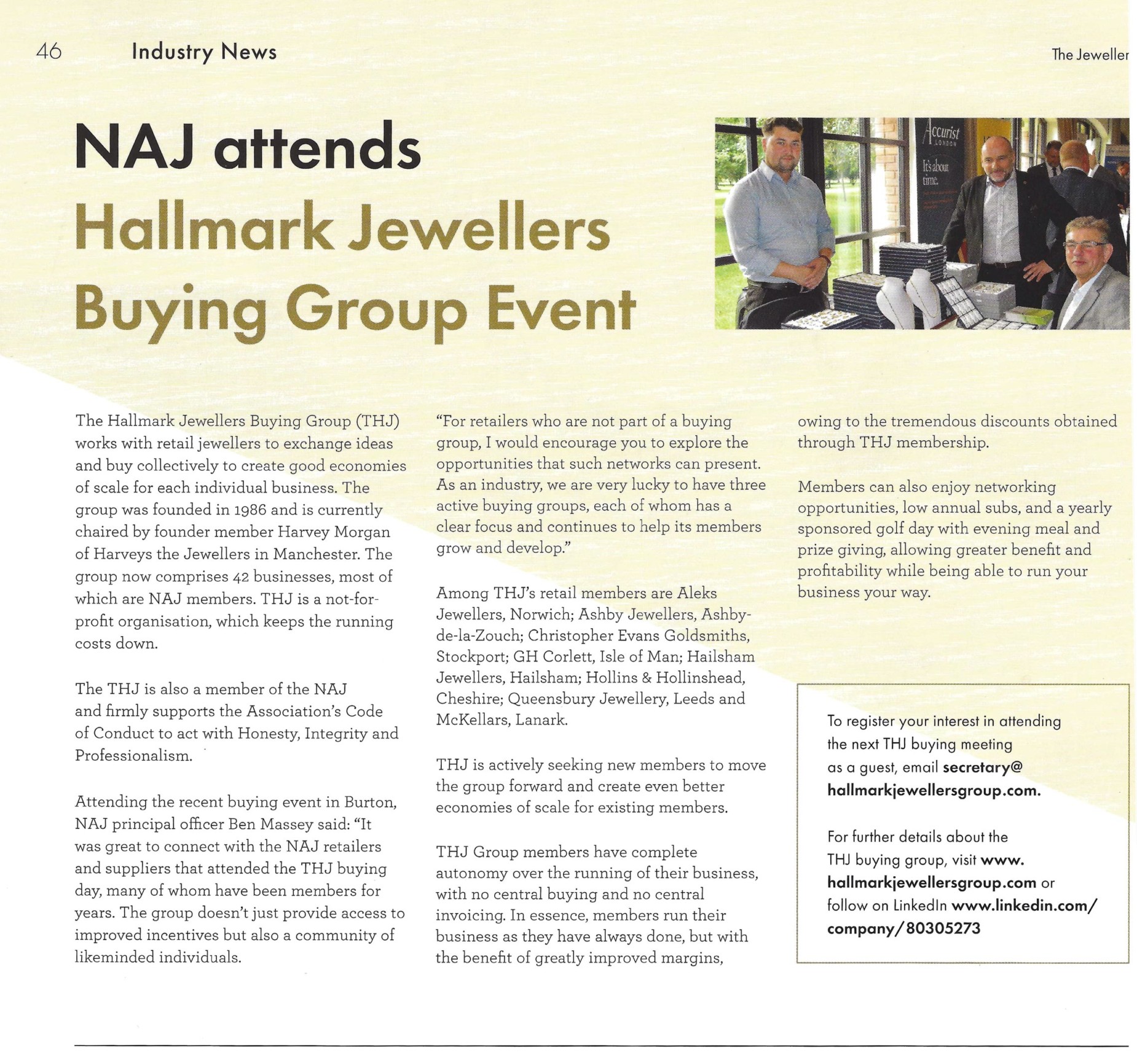 It's hard to believe it's 12 months since our last AGM and Trade Event ...